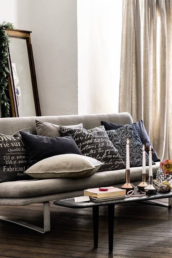 H&M Home Maison Hiver 2013 : Decoration en Lettres et en Fleurs ...