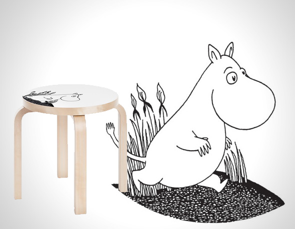 Moomin pour Artek : Collection Illustrée de Mobilier pour Enfants ...