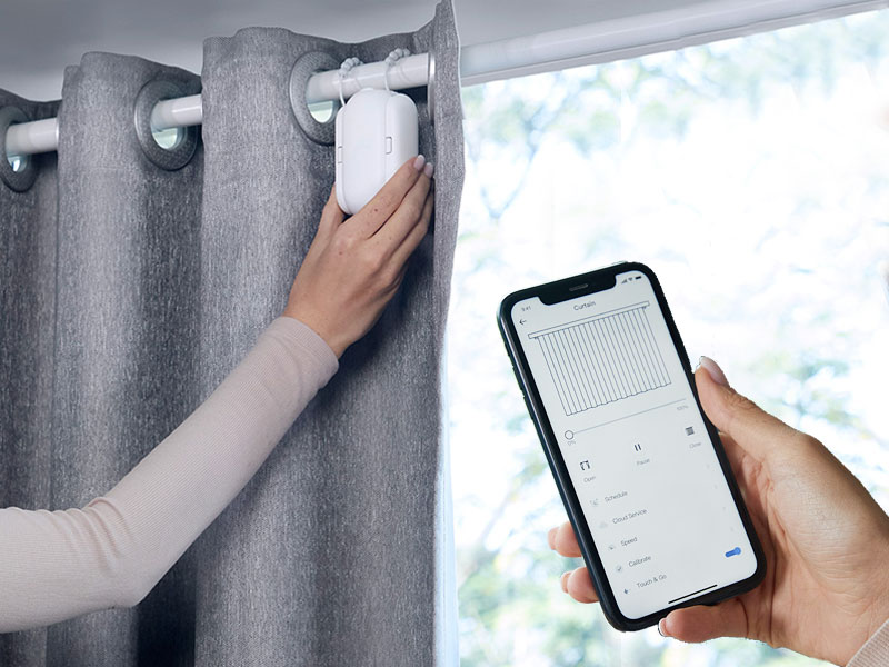 Rideaux Connectés Automatiques avec Switchbot Curtain (video ...