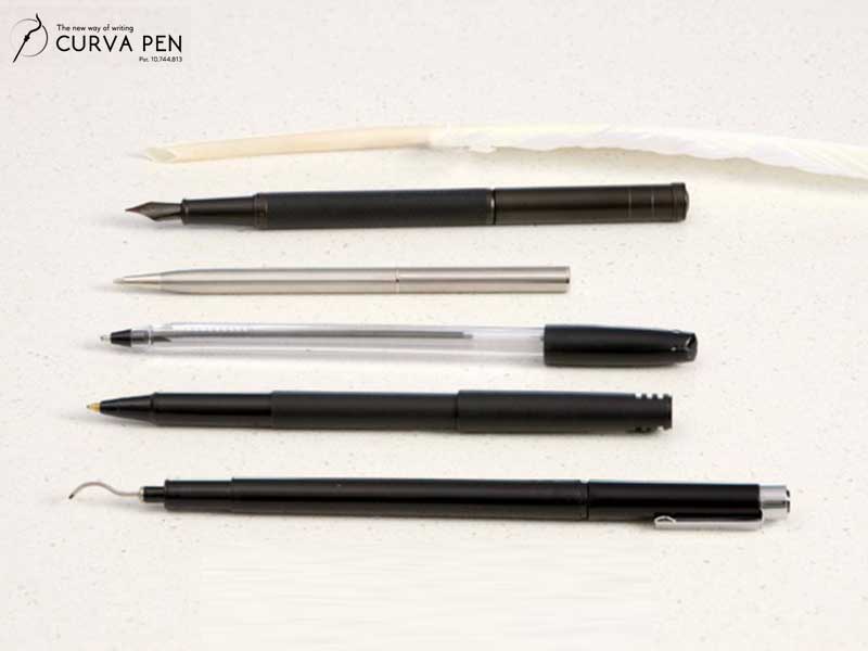 Curva Pen, Stylo à Pointe Fine Incurvée en Crochet (video) - MaxiTendance