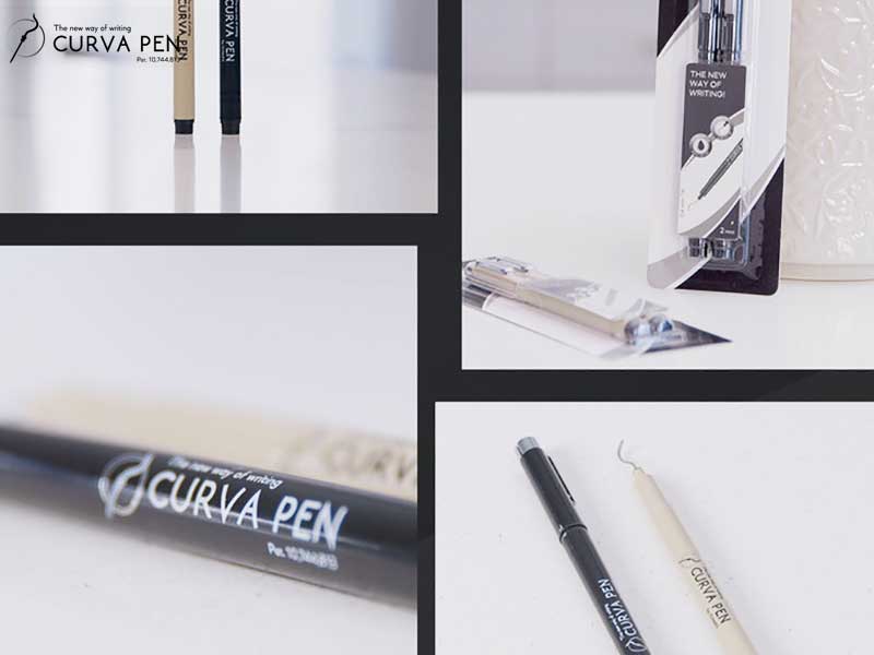 Curva Pen, Stylo à Pointe Fine Incurvée en Crochet (video) - MaxiTendance