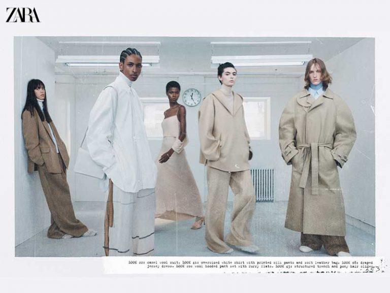 Zara Studio Hiver 2022, Moment in Time par Steven Meisel - MaxiTendance