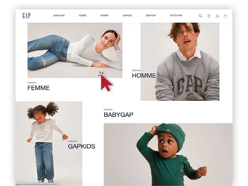 GAP ouvre enfin sa Boutique en Ligne pour la France - MaxiTendance