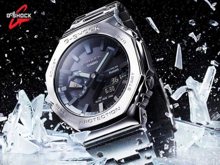 Montre G-SHOCK Full Metal GMB-2100, Connectée et Métallique - MaxiTendance