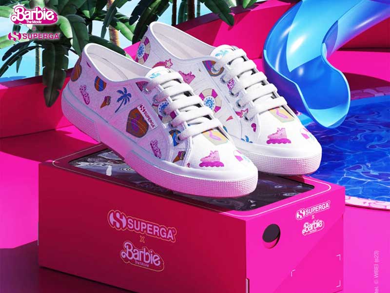 Barbie x Superga, Tennis Girly pour les Fans du Film Barbie - MaxiTendance