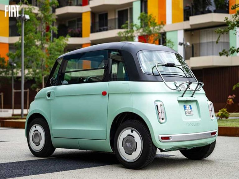 Fiat Topolino Dolcevita, Voiture Électrique Style Citroën Ami ...