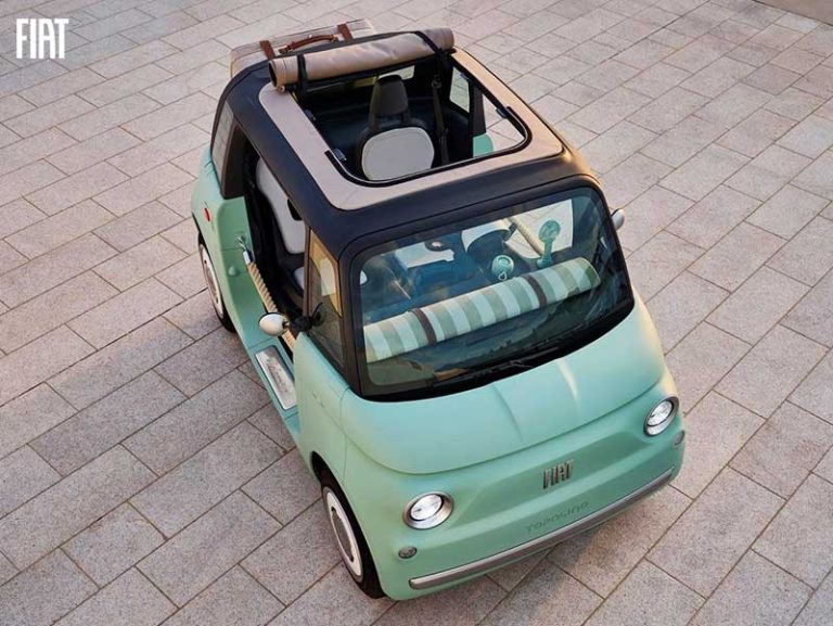 Fiat Topolino Dolcevita, Voiture Électrique Style Citroën Ami ...