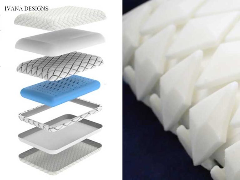Alpha 3D Pillow, l'Oreiller à Facettes qui Améliore le Sommeil ...