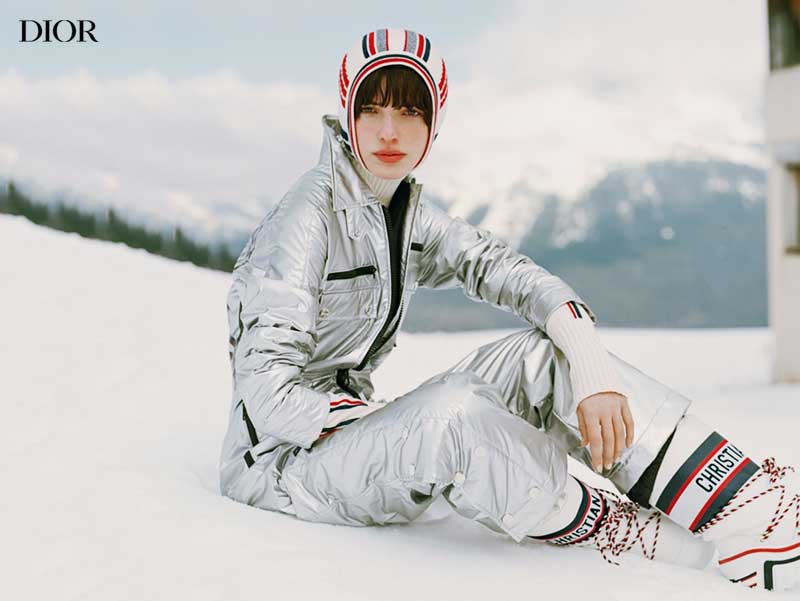 DiorAlps, Chic la Capsule de Ski de Dior Femme 2023 2024 - MaxiTendance