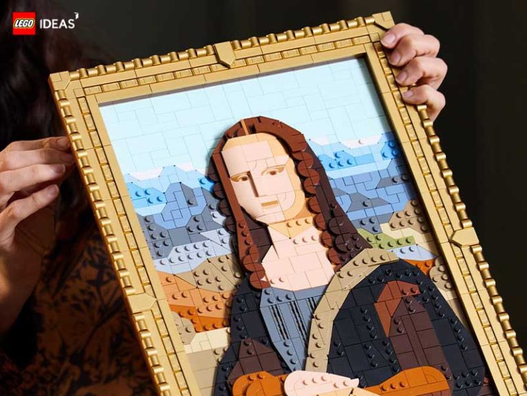 La Joconde et Notre-Dame de Paris en Briques LEGO - MaxiTendance