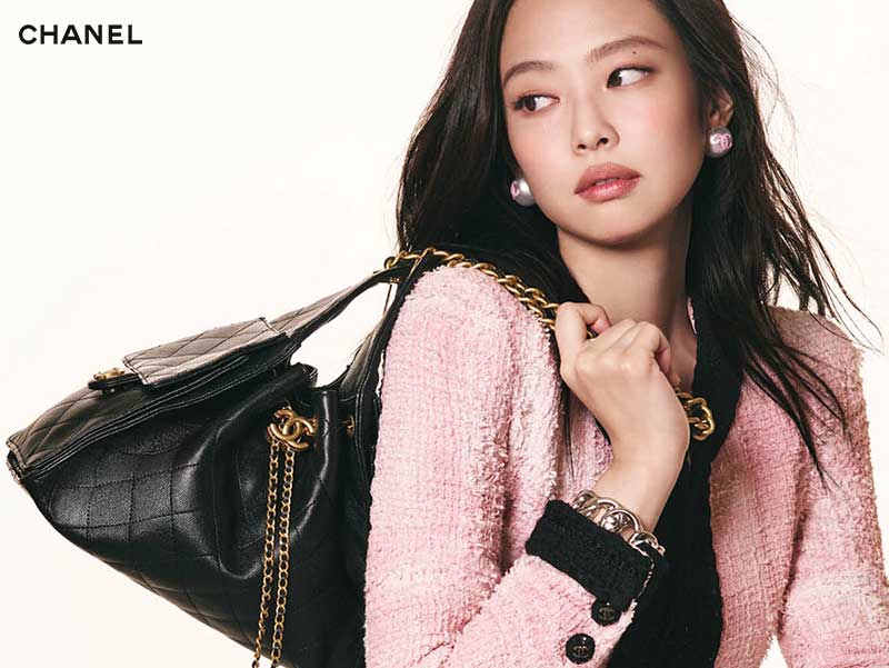 Jennie de BLACKPINK en Campagne pour le Sac Chanel 25 - MaxiTendance