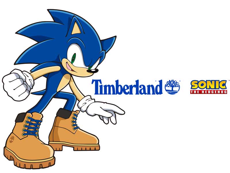 SEGA & Timberland, Bottes Spéciale Sonic The Hedgehog - MaxiTendance
