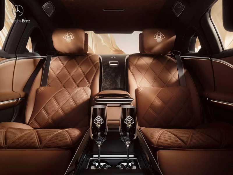 Mercedes-Maybach V12 Edition, 50 Voitures de Luxe en OR - MaxiTendance