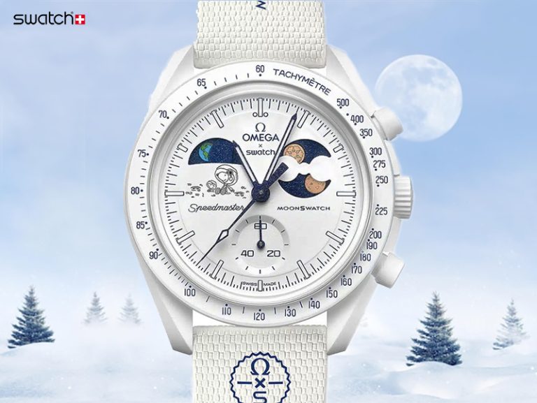 Omega Swatch MoonSwatch Cold Moon, l'Heure de la Pleine Lune - MaxiTendance