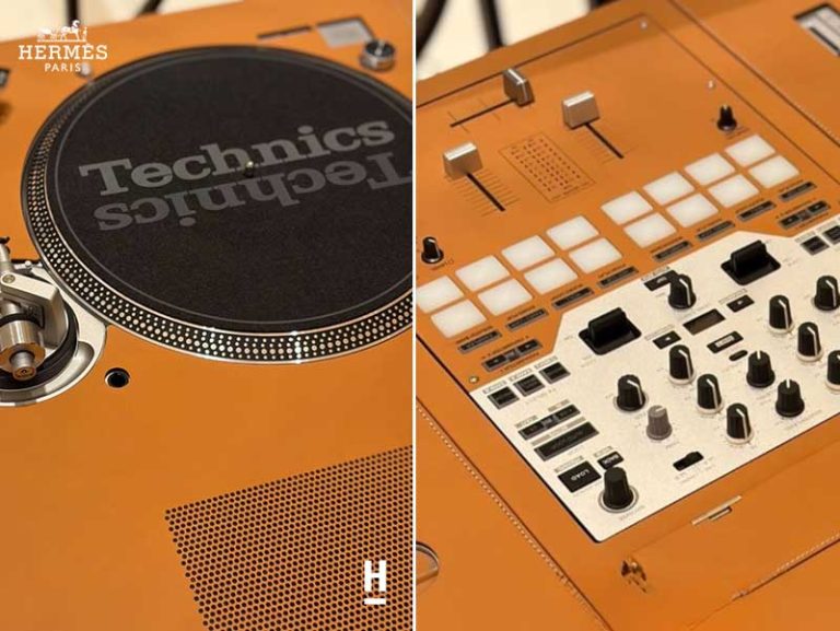 Hermès Disque Jockey Club, Table de Mixage DJ de Luxe - MaxiTendance